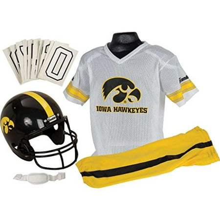 Franklin Sports NCAA Iowa Hawkeyes Kids College Football Uniform Set ...