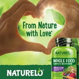 NATURELO Whole Food Multivitamin with Immune Support 60 Vegan Capsules - Walmart.com