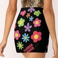 Colorful Flower Power Joyful Flowers Women's skirt Aesthetic skirts New ...