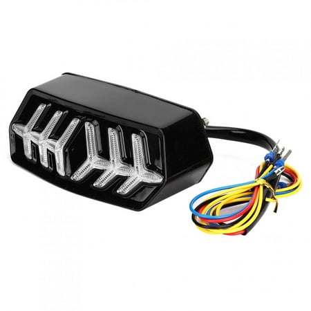 Tail Light,Motorcycle Tail Light with Turn Signal Indicator Tail ...