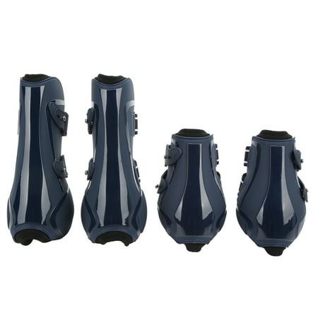 Horse Leg Bootsfor Riding,4Pcs Horse Leg Protection Horse Tendon Boots ...