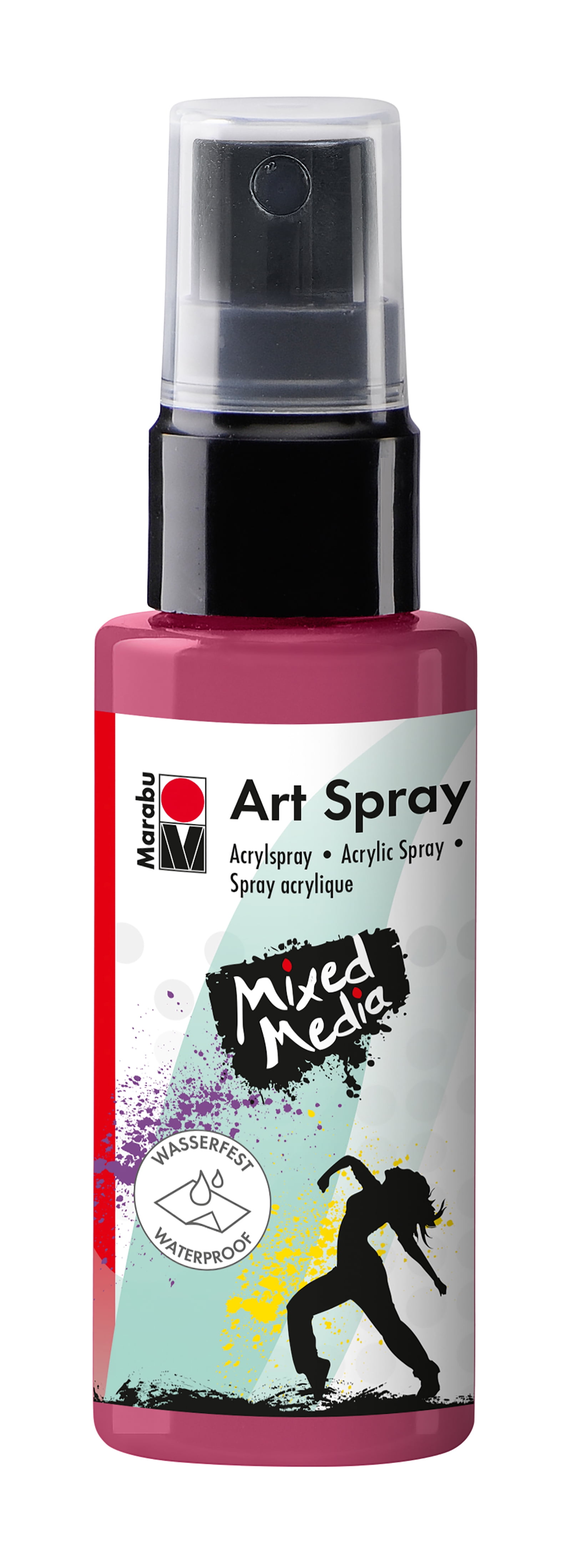 Marabu Acrylic Spray Paint, Bordeaux - Walmart.com