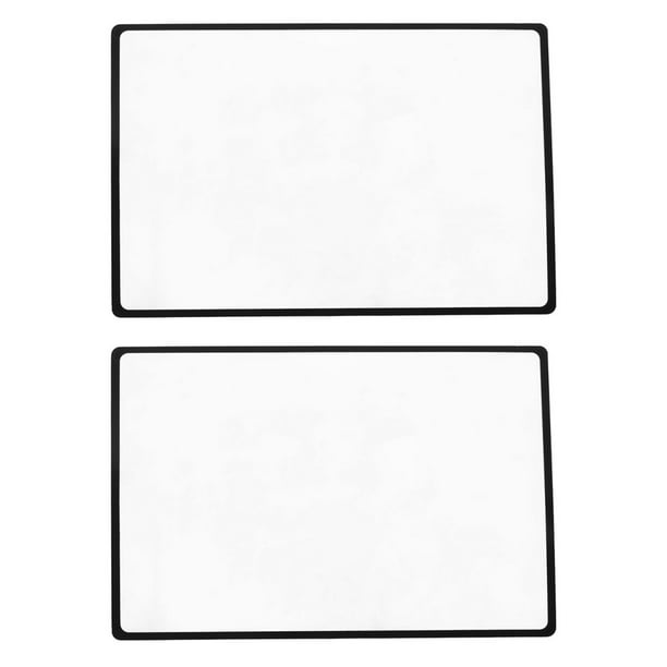 2X Reading Support Sheet Magnifier Magnifying Glass 3-Zoom Black ...