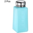 2pcs Solvent Alcohol Dispensers 250ml(8.5oz) Push Down Liquid Dispenser ...