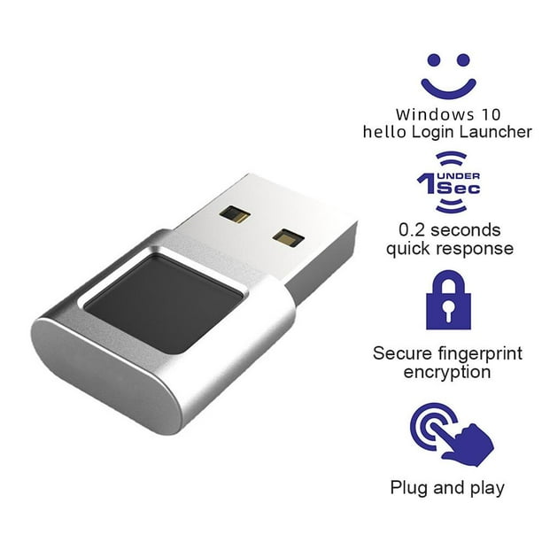 USB Fingerprint Reader Module for Windows 10 Hello Dongle Biometric ...