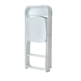 Heavy Duty Bulk Foldable Plastic Chairs - 10 Pack, 650LB Capacity ...