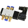 4V110-06 1/8 Air Solenoid Valve PNEUMAT VALV 5 Way Port 2 Position Gas ...