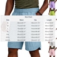 AGKIZG Print Men Color Running Shorts Elastic Waist Drawstring with ...