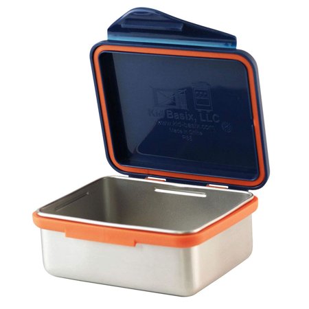 Kid Basix 13 Ounce Safe Snacker Reusable Lunchbox with Attached Lid ...