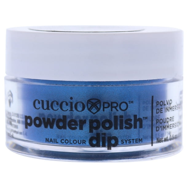 Sistema de inmersión en color de uñas en polvo de polvo: azul profundo ...