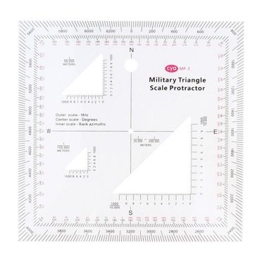 Westcott 6 inch Clear Plastic Protractor, 1 Piece - Walmart.com