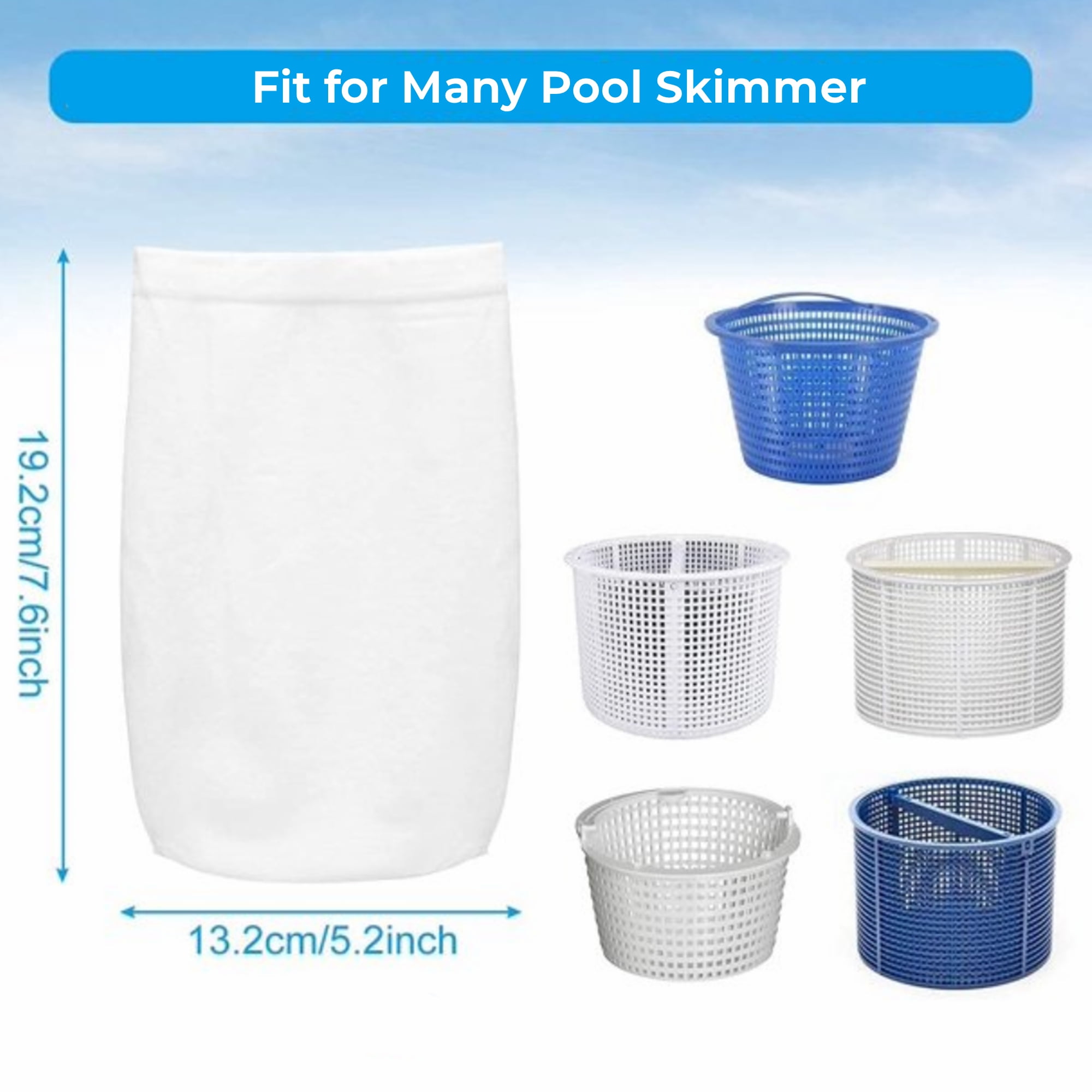 Buy Lingke 20 Pack for Inground or Above Ground Pool 30 Pack Reuse ...