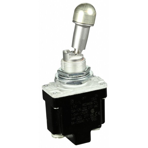 Honeywell Toggle Switch,SPDT,15A @ 277V,Screw 1TL1-1L - Walmart.com
