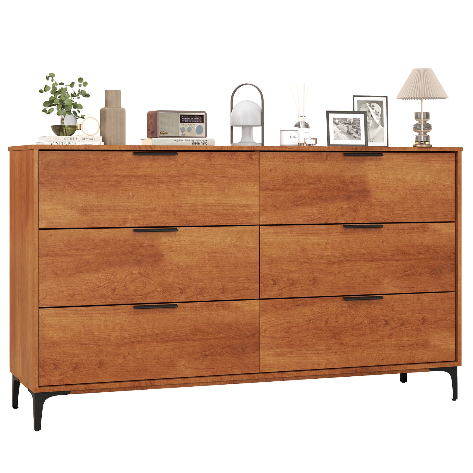 Click here for Gymax 6-Drawer Double Dresser W/ Interlock System... prices