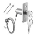 Garage Door Emergencies Disconnect Stainless Steel Lock with 100cm ...