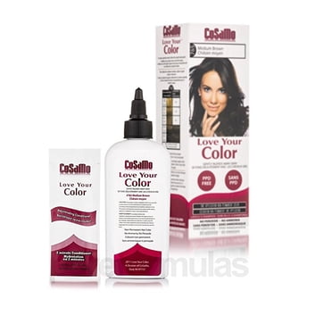 CoSaMo Love Your Color Non Permanent Hair Color, Dark Brown, 1 Count ...