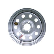 Loadstar 20366 Chrome 2040 lb. Max Load 5 on 4.5 Bolt Pattern 14 X 5.5 ...