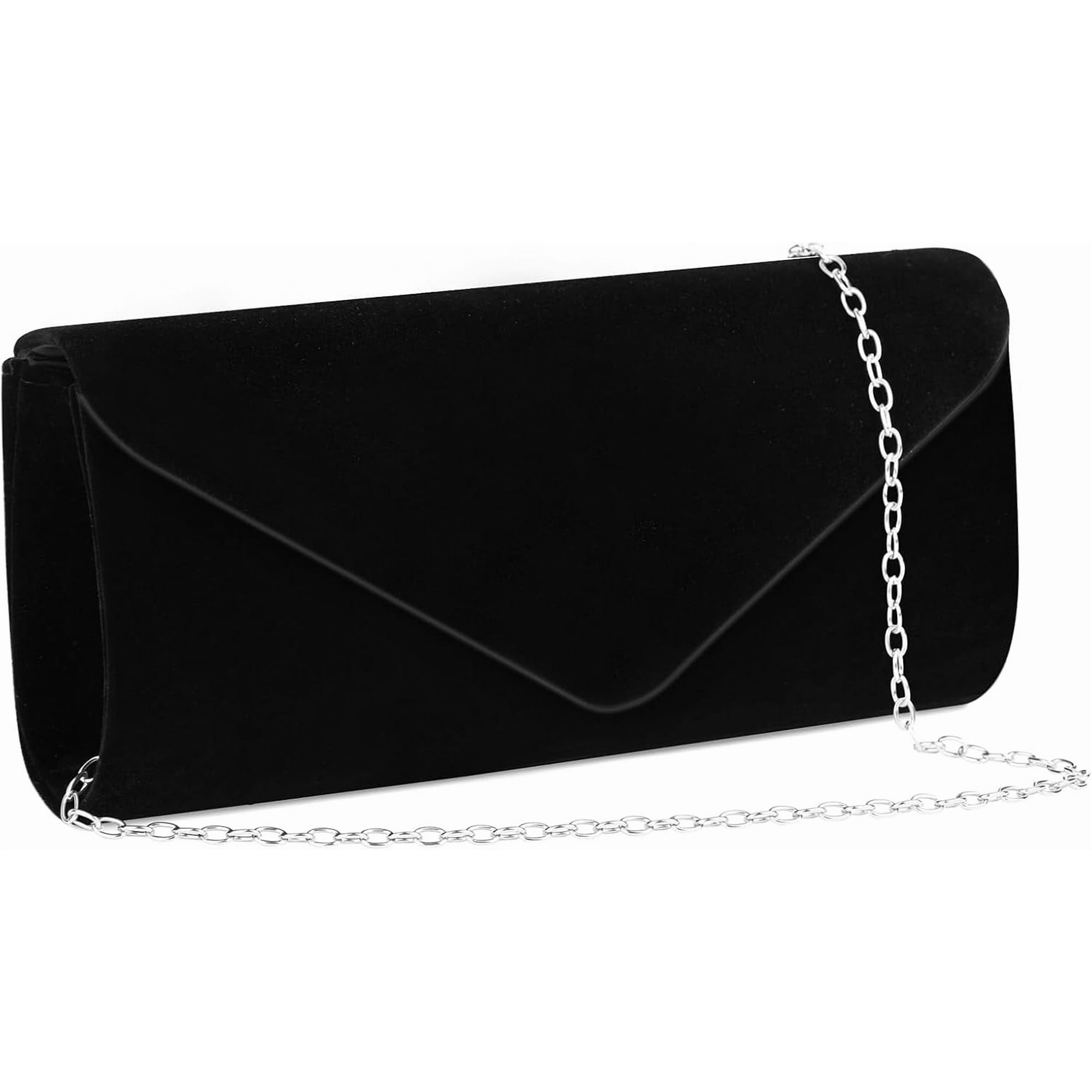 Click here for Flafree Clutch Purses For Women  Velvet Suede Enve... prices