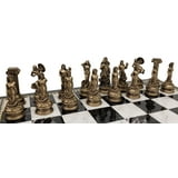 Unique Greek Mythology Olympus Gods Chess Set with Wood Board and ...
