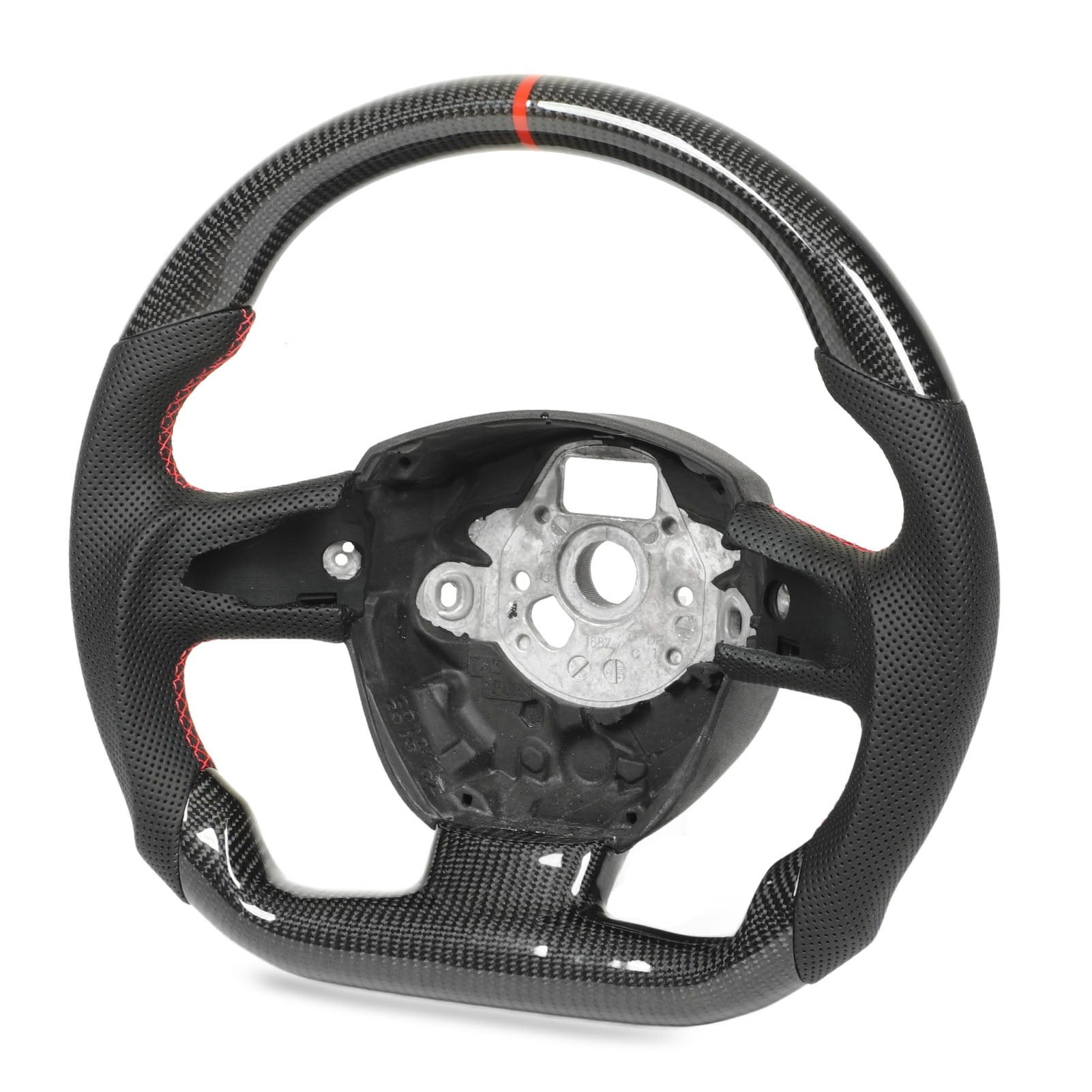 Volante tipo D, volante de fibra de carbono, volante de carreras de ...