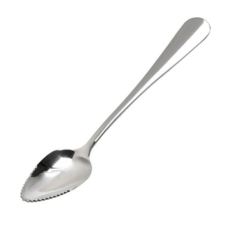 Bangcool 4PCS Grapefruit Spoons Stainless Steel Serrated Fruit Spoons ...