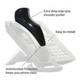 Softalk II Telephone Shoulder Rest, 2 x 6.75 x 2.5, Black | Bundle of ...