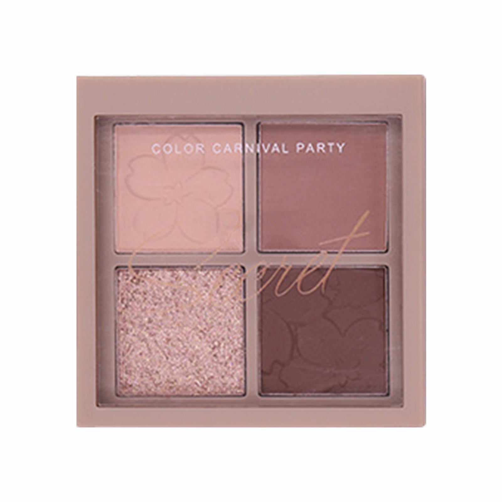 KI-8jcuD Brown Eyeshadow Cherry Story Eye Shadow Quad Advanced Sense ...