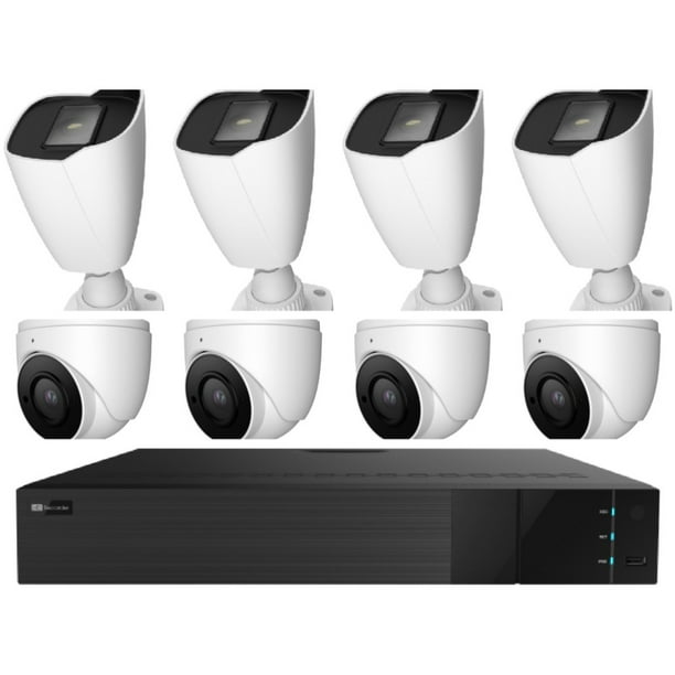 TVT TitaniumNVR4K16| 16Ch 4K HD NVR bundle / 4 x 8MP IR IP Turret / 4 x ... TVT TitaniumNVR4K16| 16Ch 4K HD NVR bundle / 4 x 8MP IR IP Turret / 4 x ...