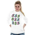 Cool Urban Cash Money Dollar Sign Plus Size Long Sleeve Graphic Tee ...