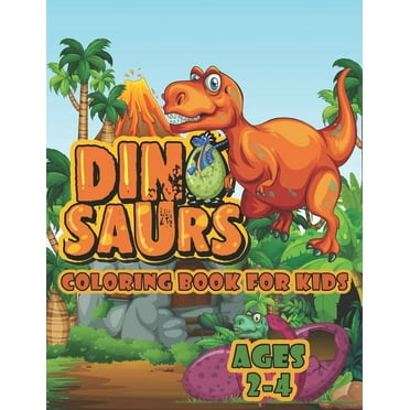 Hidden Picture DINOSAUR Coloring Activity Book: dinosaur hidden ...