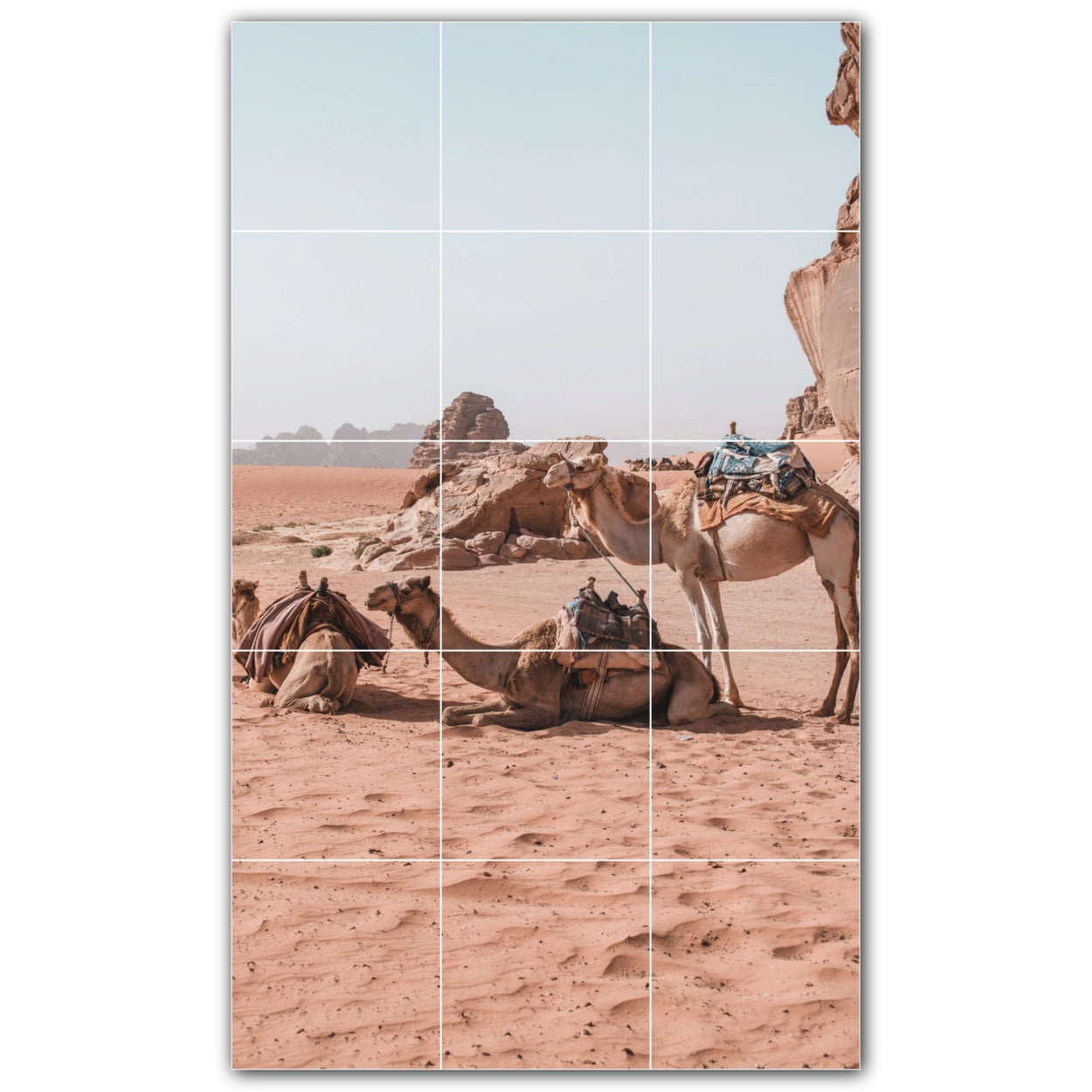 Picture-Tiles.com: Desert Ceramic Tile Wall Mural WAL500480-35M. 18"W x ...
