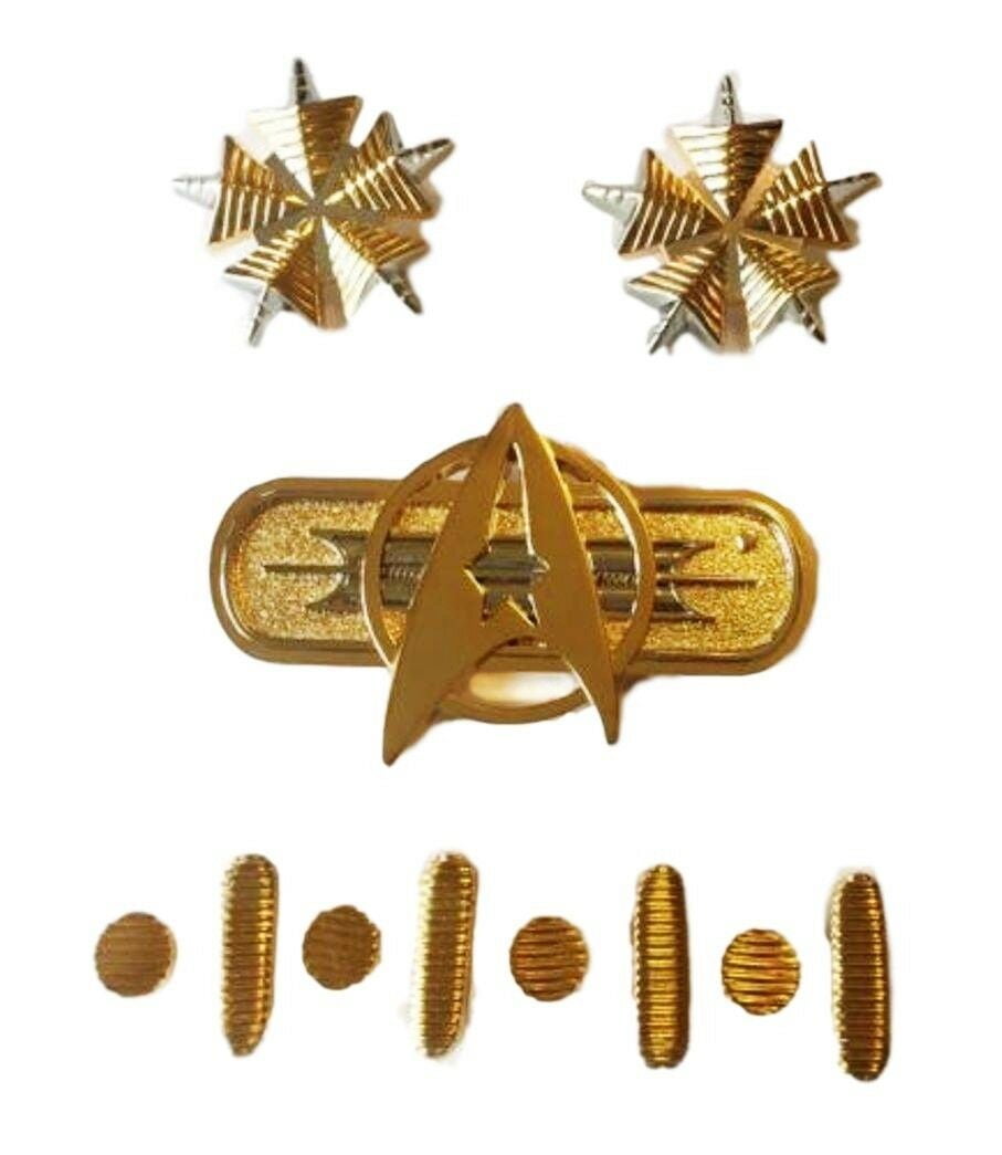 Star Trek Original Series Badge Cosplay Pins Set of 11 Pins - Walmart.com
