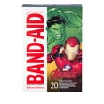Band-Aid Adhesive Bandages, MARVEL Avengers, Assorted Sizes 20 ct - Walmart.com