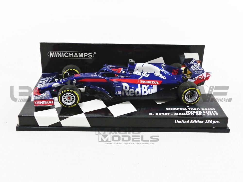 MINICHAMPS - TORO ROSSO Honda STR14 - GP Monaco 2019 - 1/43 - Walmart.com
