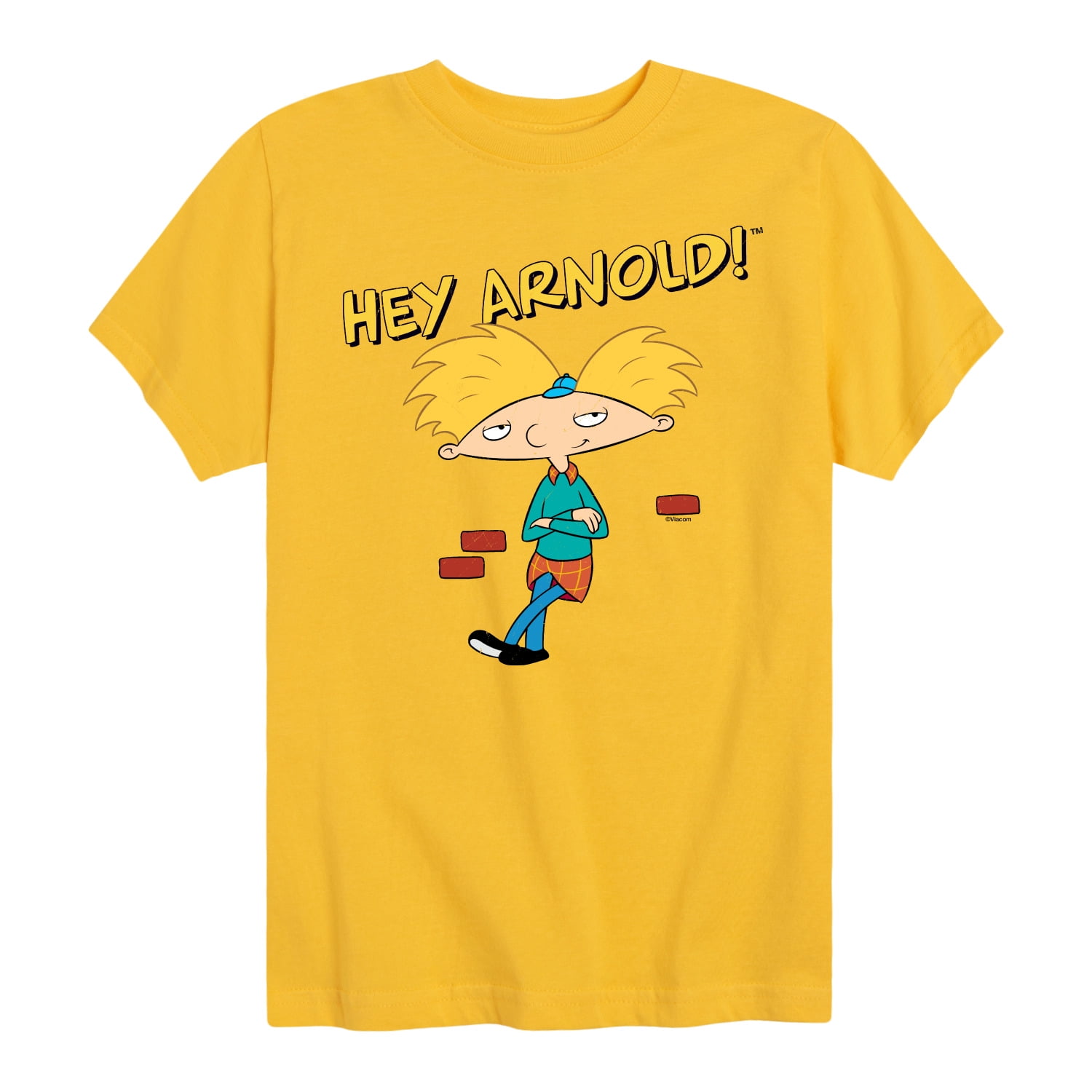 Hey Arnold! - Cool Arnold - Toddler And Youth Short Sleeve Graphic T ...