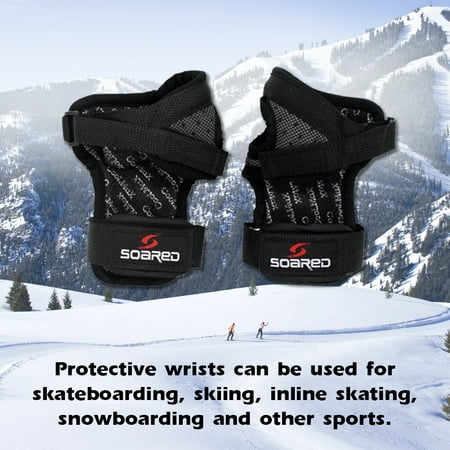 Soared Wrist Guards Wrist Pads Protective Gear Hand Pads for Snowboard ...