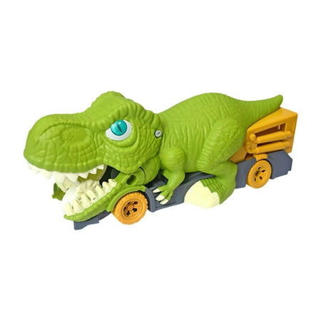 Dinosaur Devouring Car Vehicle Toys Carrier Truck Dinosaur Early ...