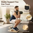 Adjustable Slant Board for Stretching, Wooden Portable Stretcher ...