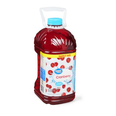 Great Value Cranberry Raspberry Juice Cocktail, 64 fl oz - Walmart.com
