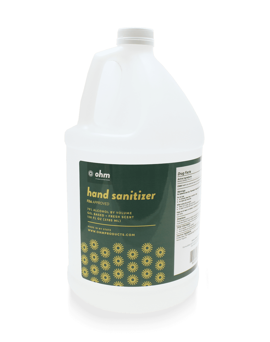 1 Gallon Gel Sanitizer 70% Alcohol - Walmart.com