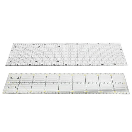 Gupbes Multifunction Measuring Tool, Transparent Drafting Ruler ...