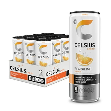 Celsius Sparkling Energy Drink, Mixed Berry Guava Variety Pack, 12 ...