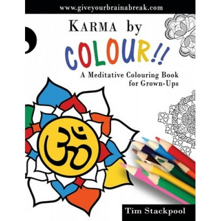 KARMA By COLOUR: Colouring book for Grown-Ups | Walmart Canada