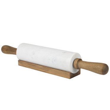 The Pioneer Woman Olive Wood 19.5-Inch Rolling Pin - Walmart.com