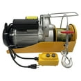 INTSUPERMAI Electric Capstan Winches 2000lbs Lift Hoist Crane Garage ...