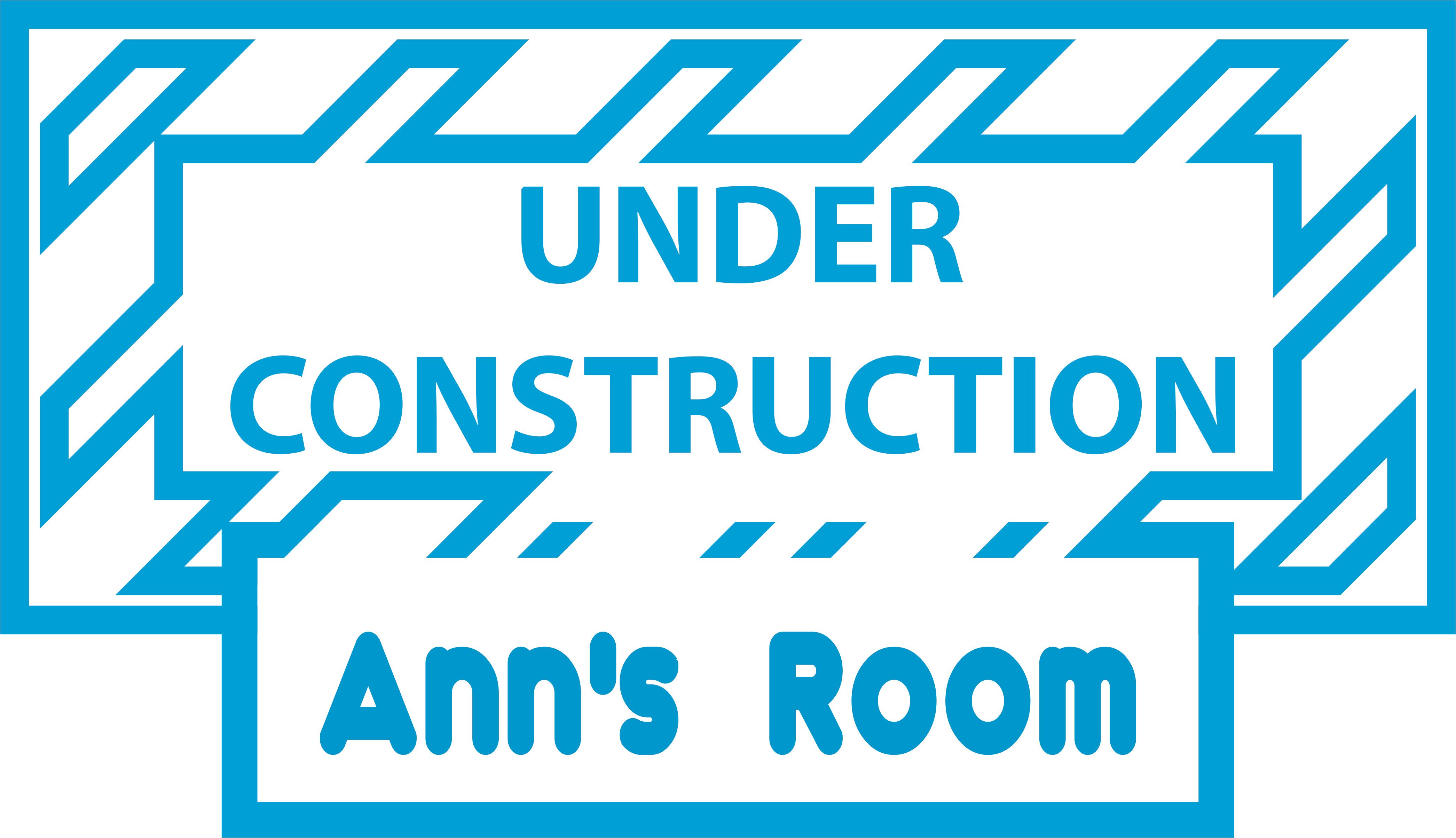 Under Construction Custom Name Vinyl Wall Decal for Home - Custom Name ...