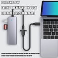 Portable USB C 5Pin Male To Female Connector Adapter Cable For Drive ...