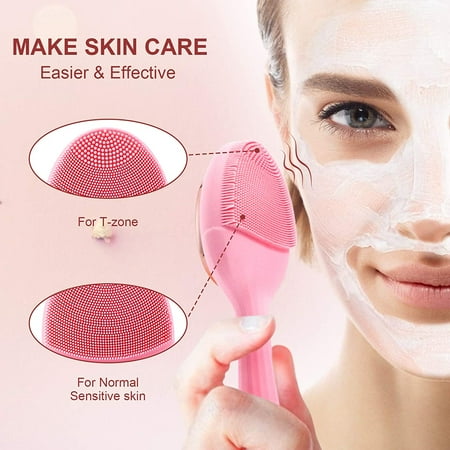 Sonic Facial Cleansing Brush, Facial Cleansing Device for Deep ...