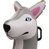 Sled Husky Snow Tube Inflatable 38 inches Long One Person snow and ...