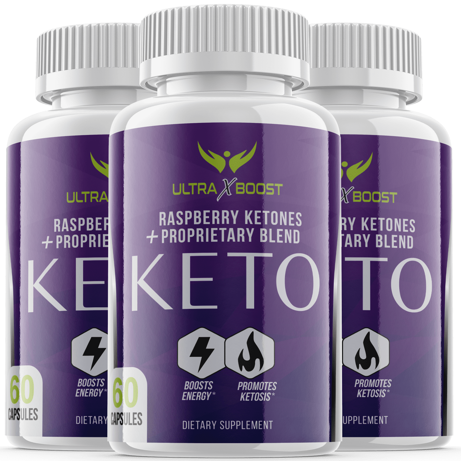 3 Pack Ultra X Boost Keto Diet Pills Utilize Fat For Energy With
